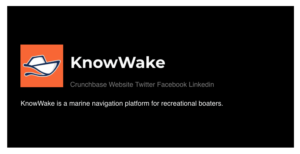 KnowWake Named as one of "101 Most Innovative Mapping Services"